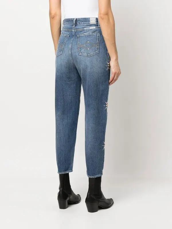 WASHINGTON DEE-CEE High-waisted Cropped Jeans