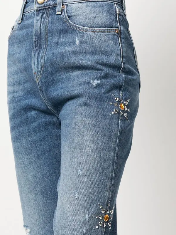 WASHINGTON DEE-CEE High-waisted Cropped Jeans