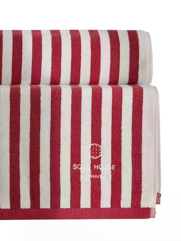 SOHO HOME Embroidered-logo Cotton Pool Towel