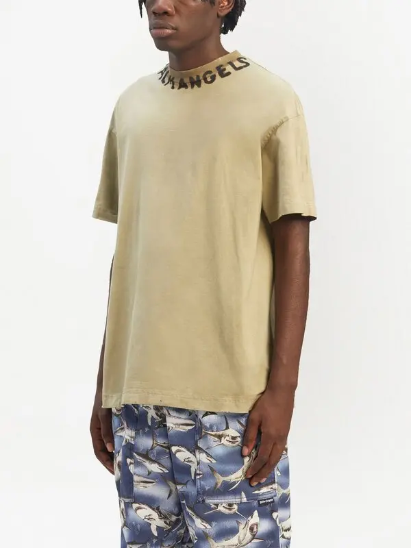 Palm Angels Seasonal Logo T-shirt - Brown