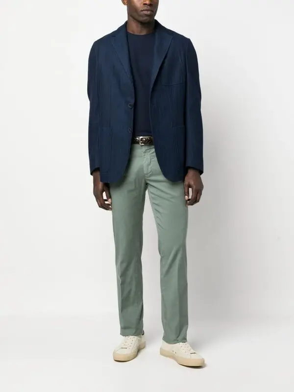 Herno Crew-neck Short-sleeve T-shirt - Blue