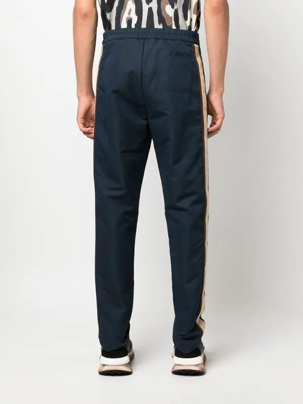Roberto Cavalli Side Stripe Drawstring Track Pants