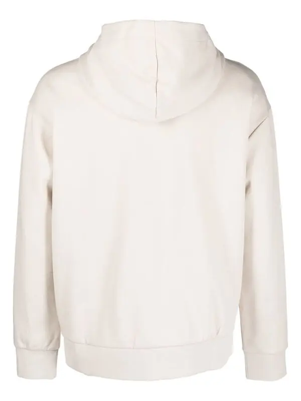 Calvin Klein Logo-patch Zip-up Hoodie