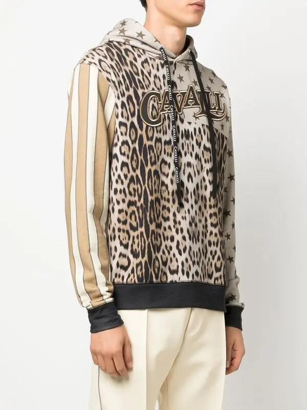 Roberto Cavalli Animal-print Hoodie