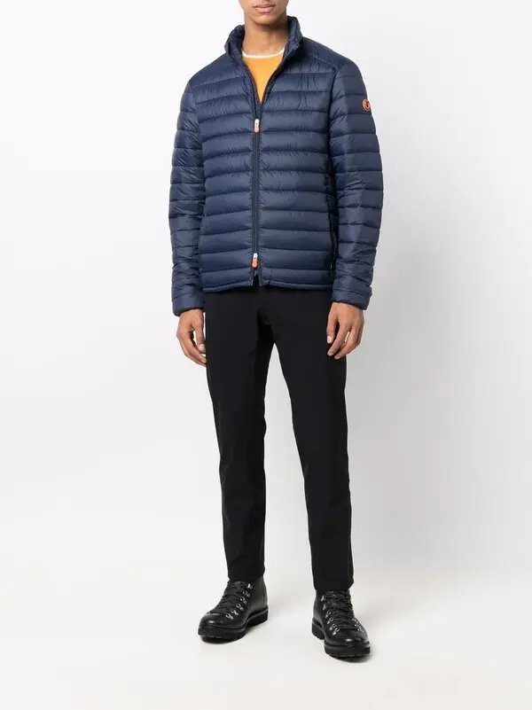 SAVE THE DUCK Zip-up Padded Jacket - Blue