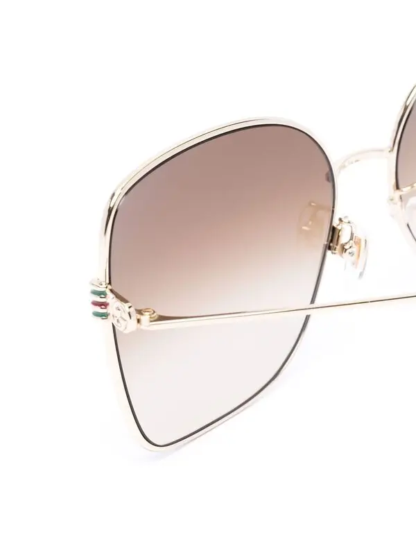 Gucci Oversized Square-frame Sunglasses