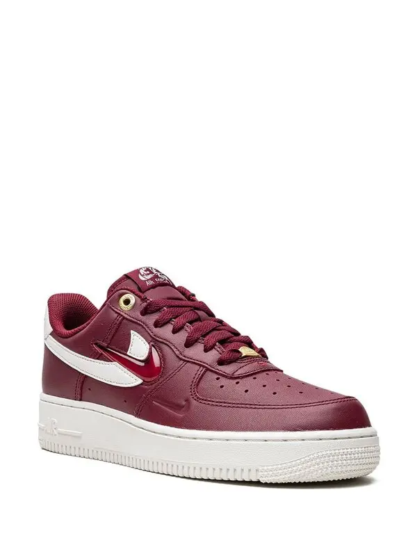 Nike Air Force 1 Low Logo Sneakers - Red