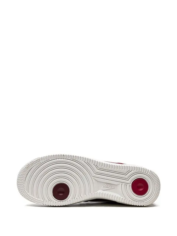 Nike Air Force 1 Low Logo Sneakers - Red