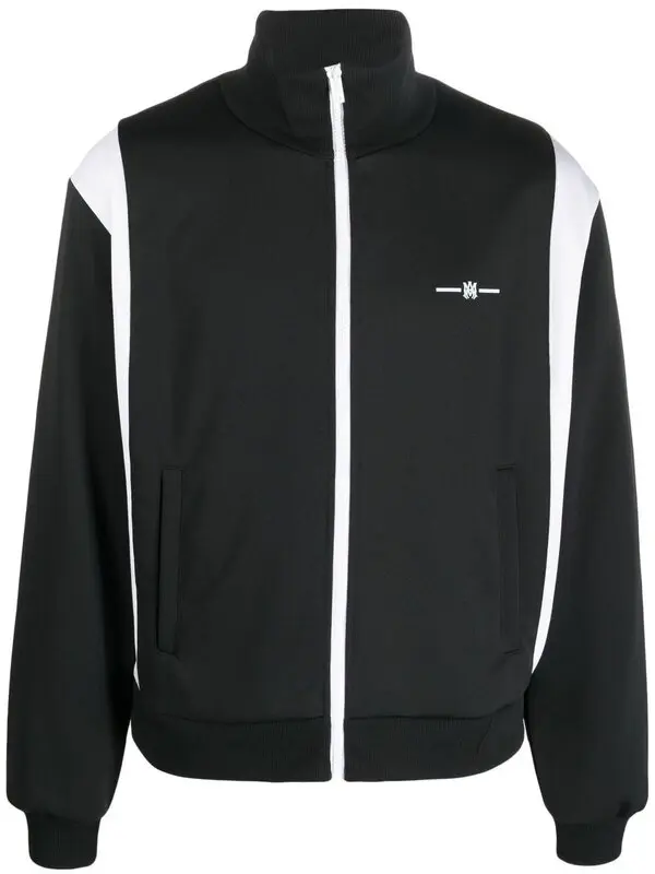 Amiri Logo-print Zip-up Sweatshirt
