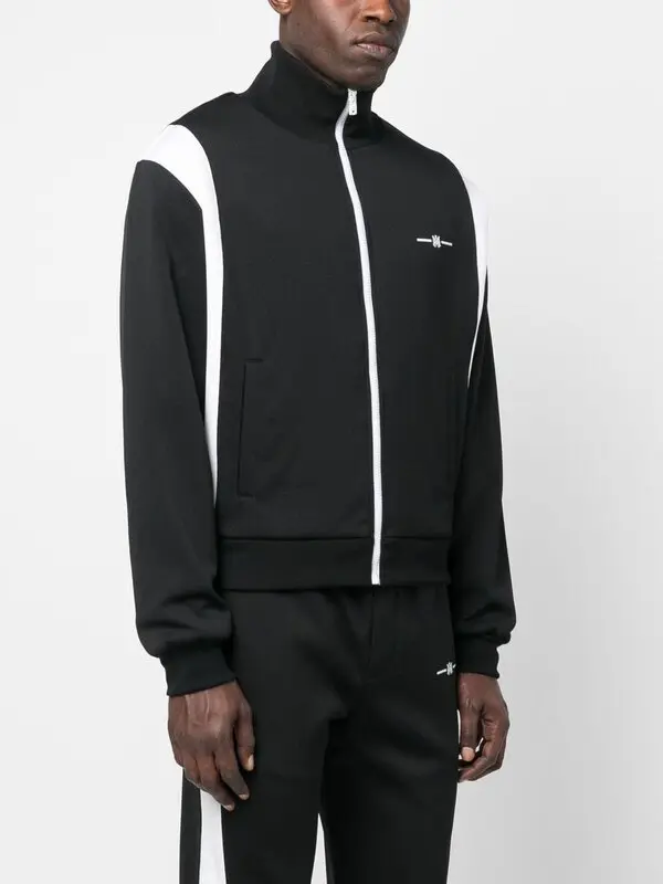 Amiri Logo-print Zip-up Sweatshirt