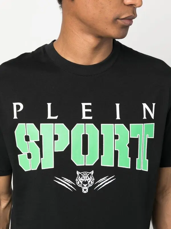 PLEIN SPORT Logo-print T-shirt