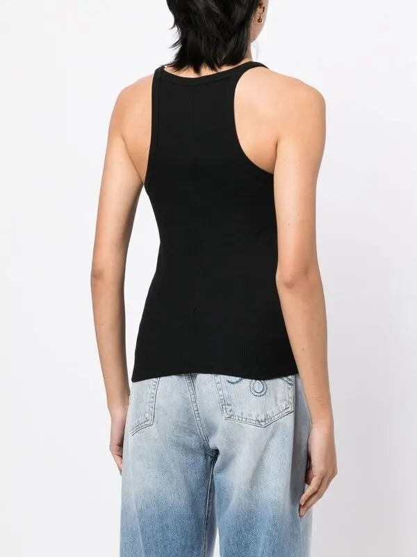 IRO PARIS Logo-print Tank Top - Black