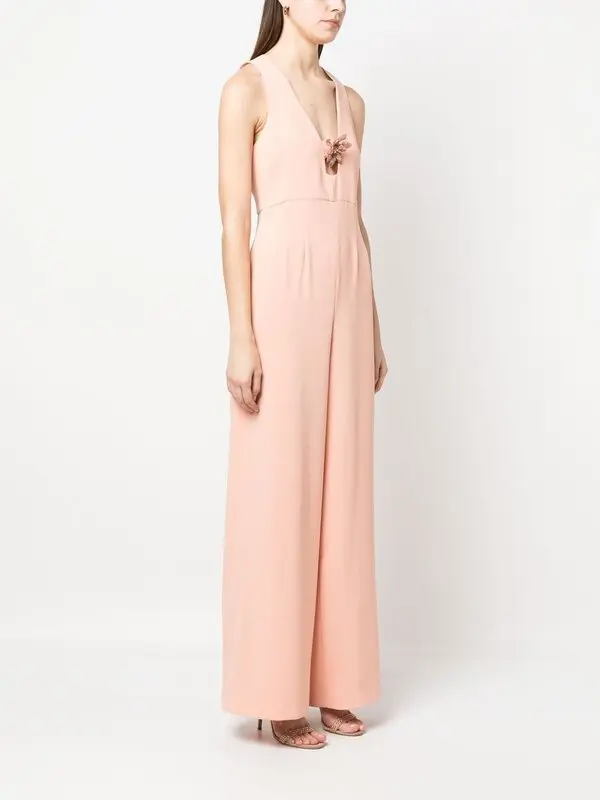 Pinko Flower Appliqué Jumpsuit