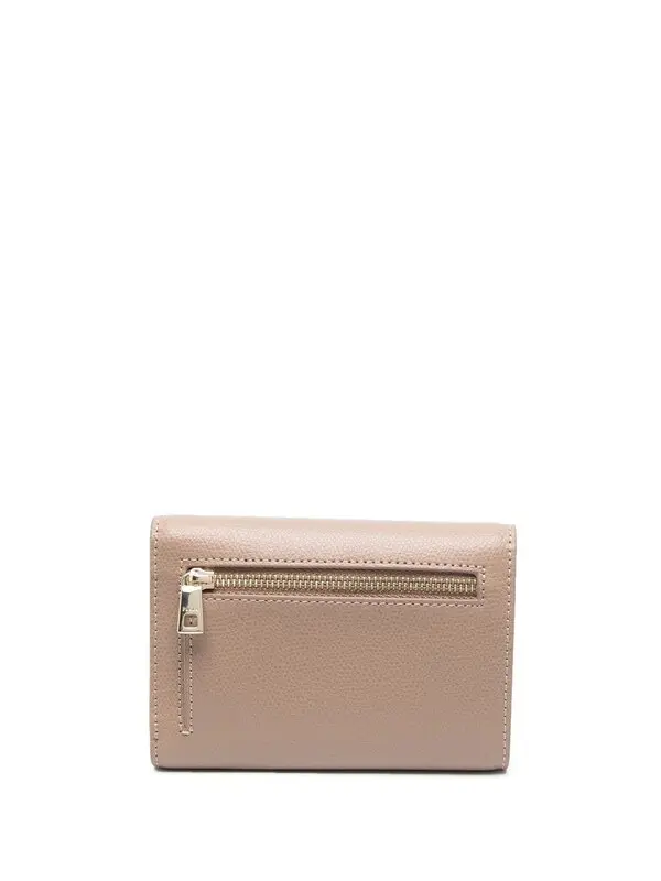 Furla Twist-lock Logo-plaque Wallet - Neutrals