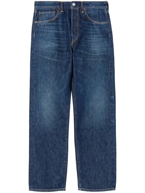 RE/DONE Mid-rise Straight-leg Jeans