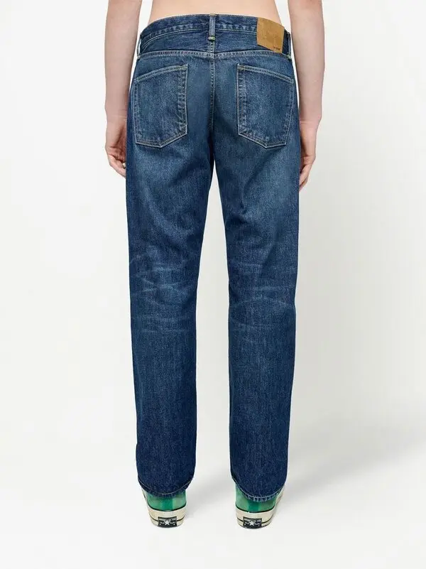 RE/DONE Mid-rise Straight-leg Jeans