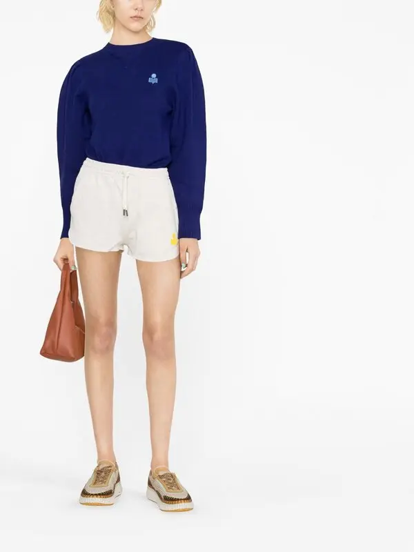MARANT ETOILE Mifa Track Shorts - Neutrals