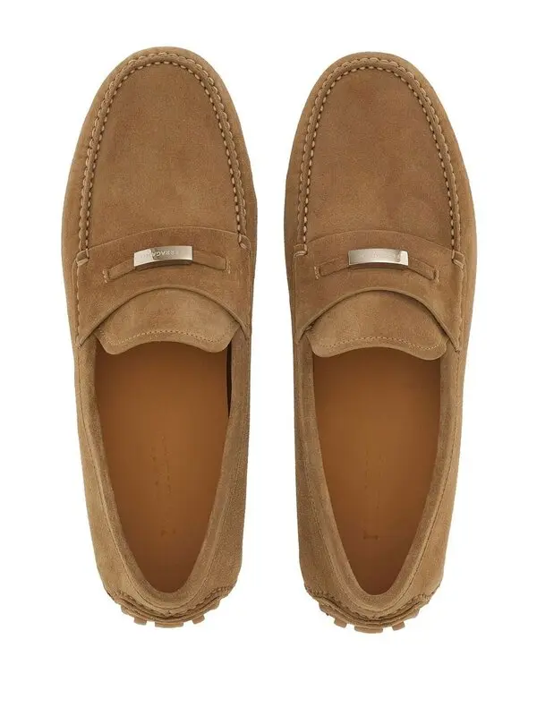 FERRAGAMO Penny Driver Loafers
