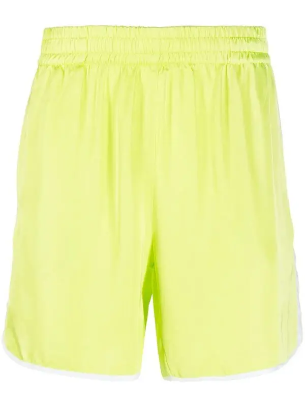 BLUE SKY INN Contrasting-sides Track Shorts
