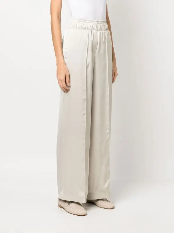 Brunello Cucinelli Elasticated-waistband Trousers - Neutrals