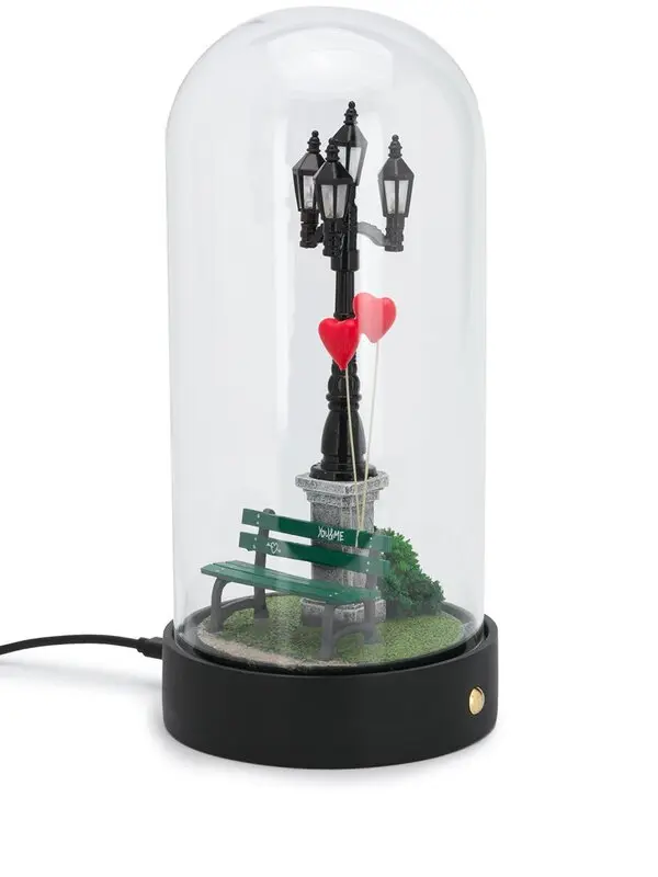 SELETTI My Little Valentine Lamp - Black