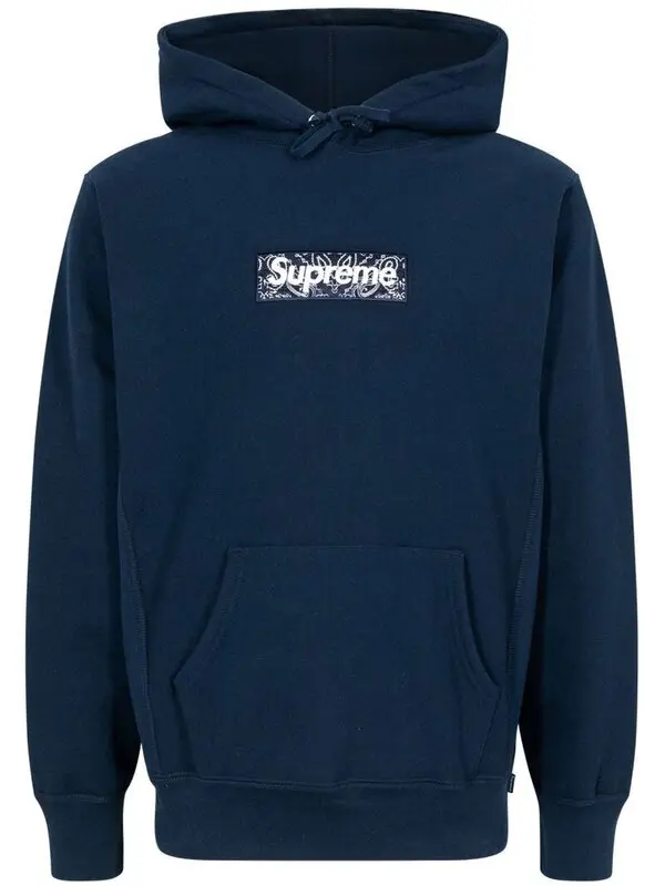 supreme bandana box logo hooded grey M