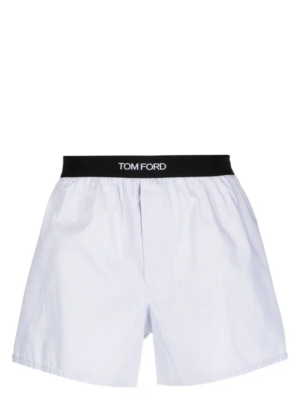 TOM FORD Logo-waistband Boxers - Neutrals