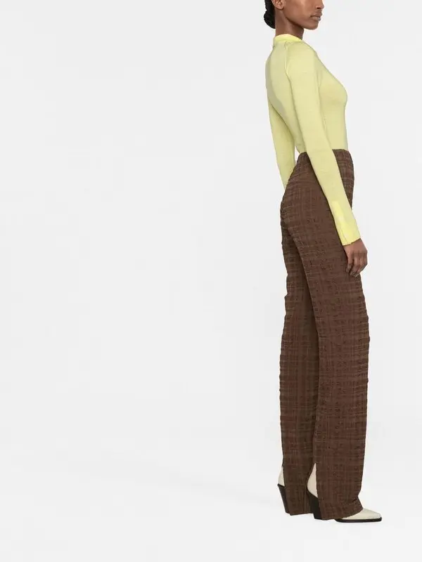 Nanushka Fine-knit Long-sleeve Shirt