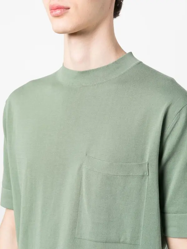 DELL'OGLIO Crew-neck Cotton T-shirt