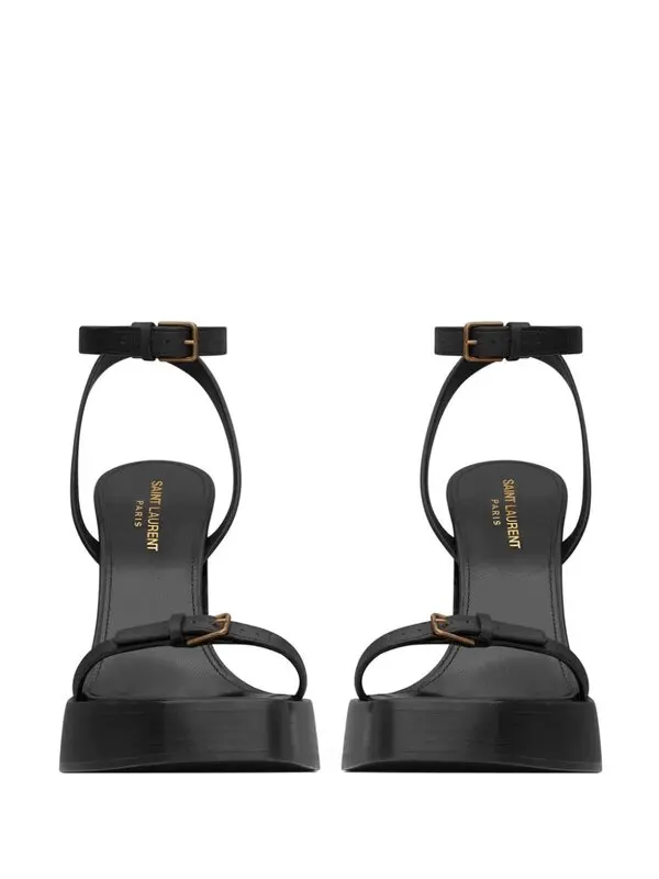 Saint Laurent Platz 105mm Platform Sandals