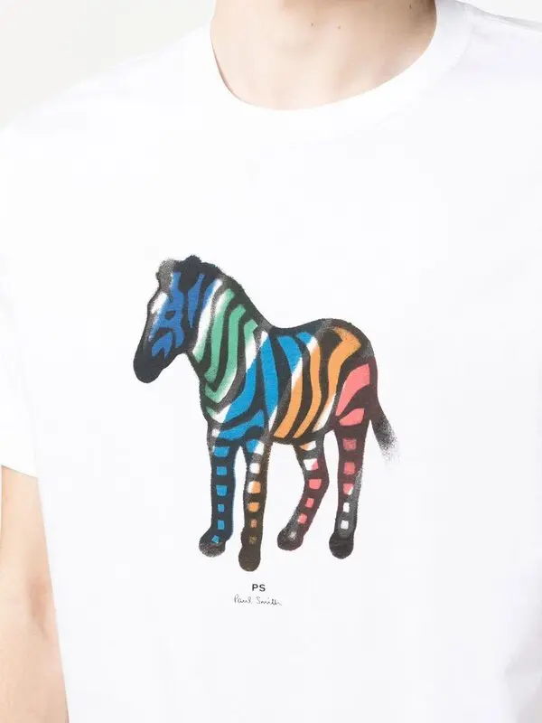Paul Smith Zebra-logo T-shirt