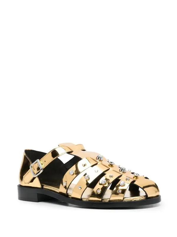 Sandro Stud-detail Caged Sandals