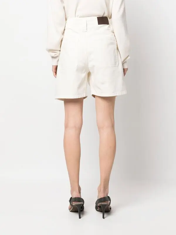 Brunello Cucinelli Wide-leg Denim Shorts