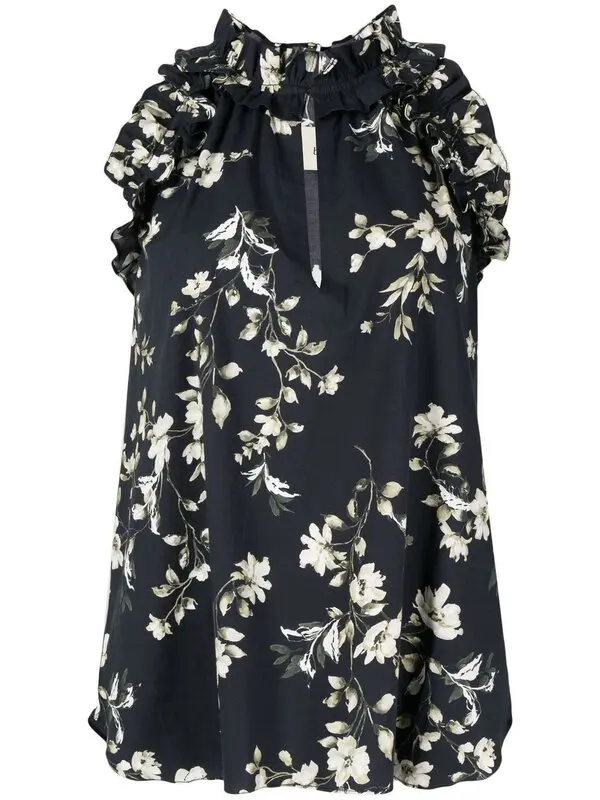 BAMBAH Josephine Floral-print Blouse