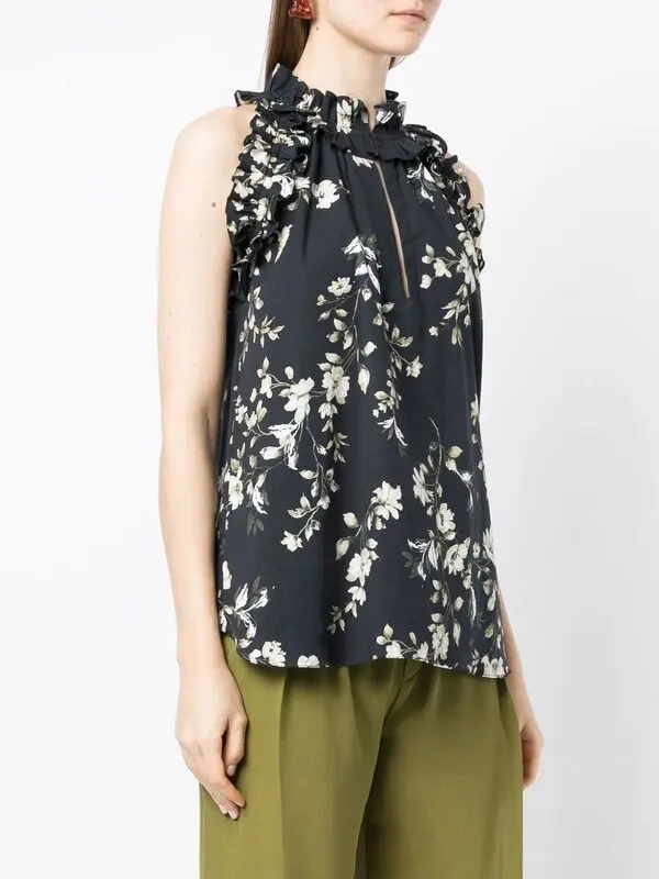 BAMBAH Josephine Floral-print Blouse