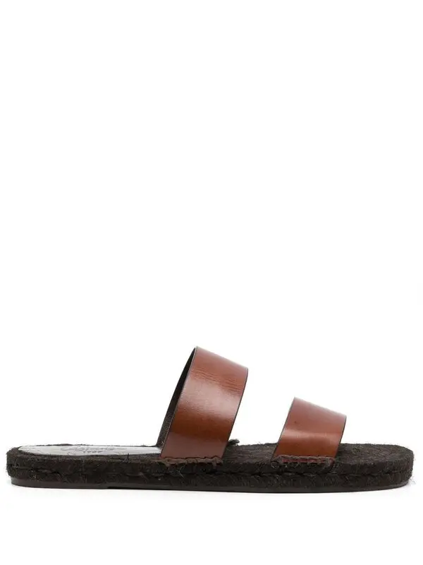 CastaÑer Kim Double-strap Espadrille Slides