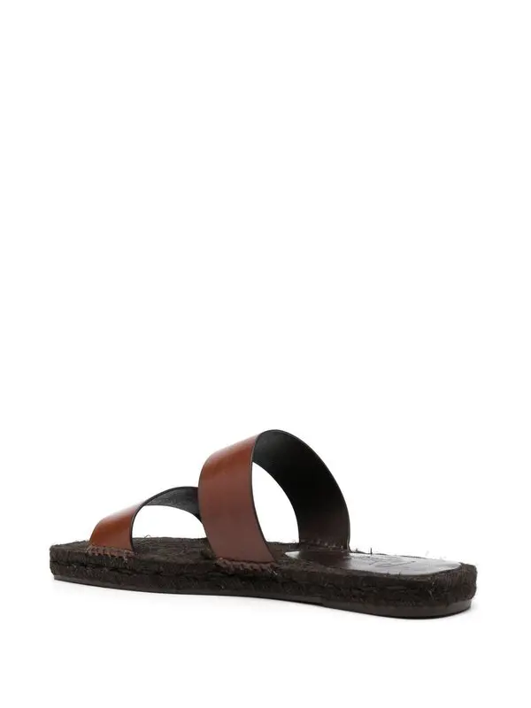 CastaÑer Kim Double-strap Espadrille Slides