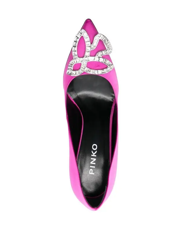 Pinko Crystal-embellished 110mm Pumps