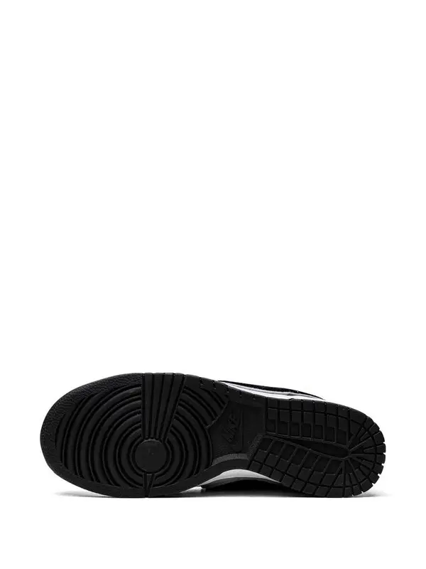 Nike Dunk Low Chenille Swoosh Sneakers - Black