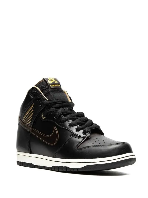 Nike Sb Dunk High Pawnshop Sneakers - Black