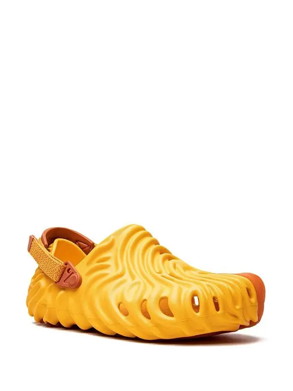 CROCS Pollex Cobbler Clogs - Yellow