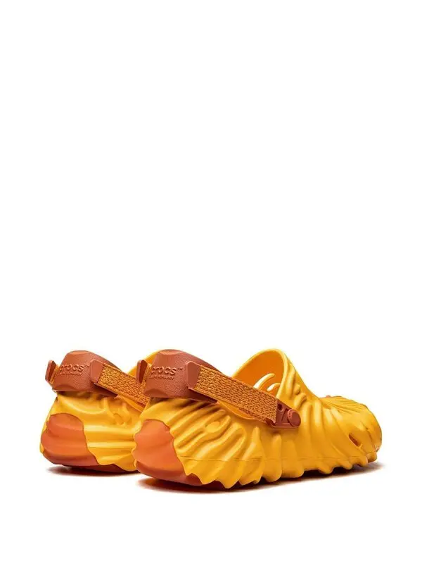 CROCS Pollex Cobbler Clogs - Yellow