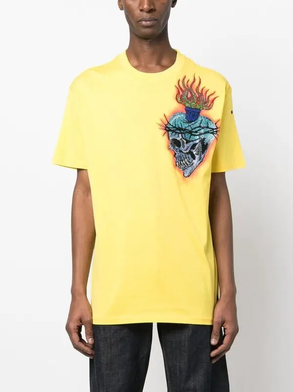 Philipp Plein Tattoo-print Detail T-shirt