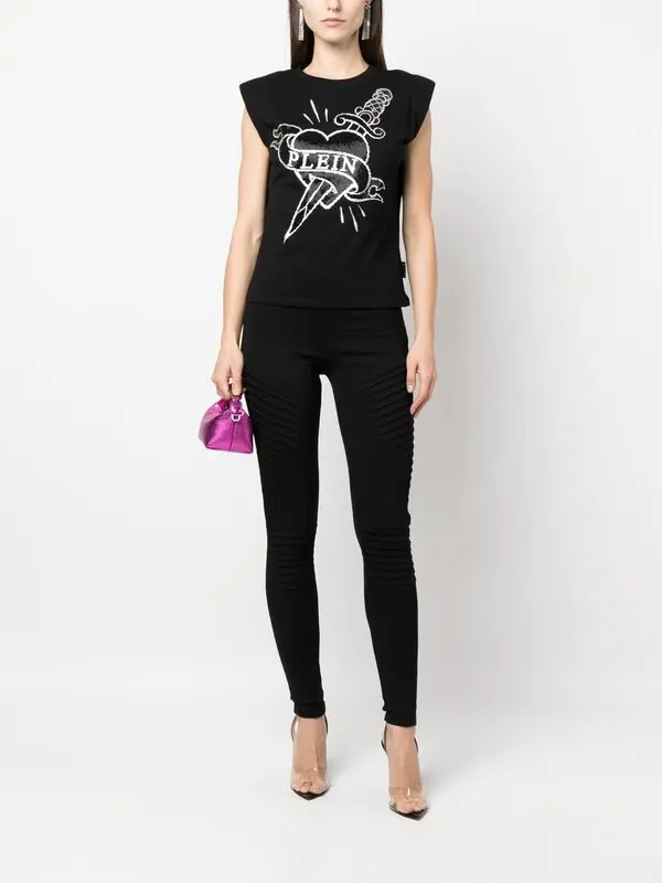 Philipp Plein Crystal-embellished Tank Top