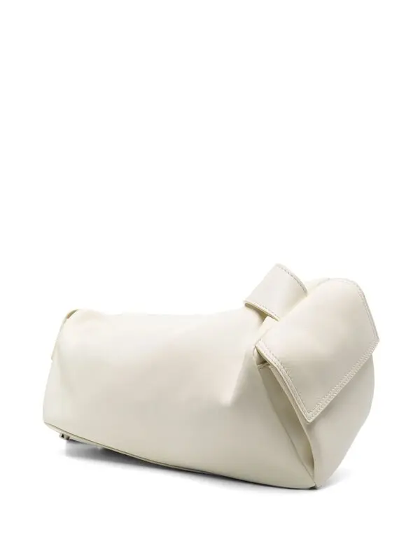 Sunnei Oversized Zip-up Satchel - Neutrals