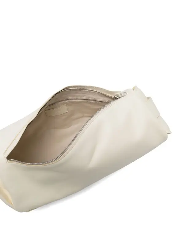 Sunnei Oversized Zip-up Satchel - Neutrals