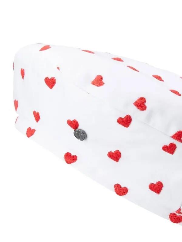MAISON MICHEL Billy Heart-print Beret