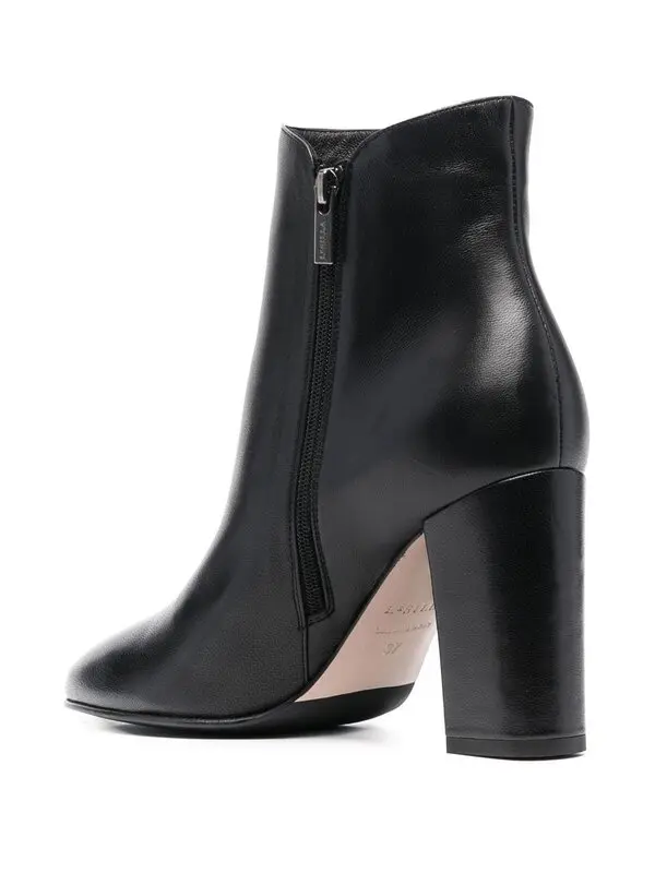 LE SILLA Elle 90mm Leather Ankle Boots