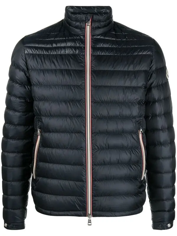 Moncler Daniel Zip-up Padded Jacket - Blue