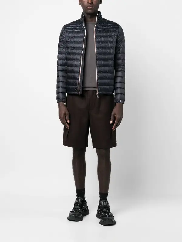 Moncler Daniel Zip-up Padded Jacket - Blue